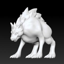 dnd 5e giant hyena 3D Models | Page 1 | STLFinder