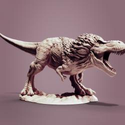 feathered trex 3d models 【 STLFinder