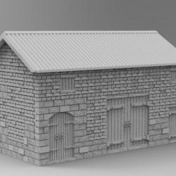 BARN FARM BUILDING 3d models 【 STLFinder