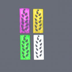 beaded fringe earrings pattern free 3D Models | Page 1 | STLFinder