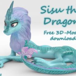 sisu dragon 3d models 【 STLFinder