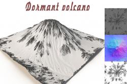 shield volcano 3d model 【 STLFinder