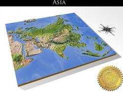 relief map of asia 3D Models | Page 1 | STLFinder