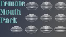 female mouth 3D Models | Page 1 | STLFinder