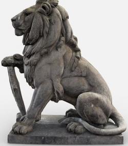 sitting lion statue 3D Models | Page 1 | STLFinder