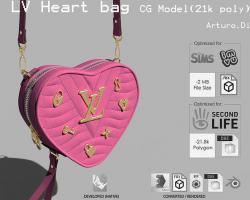 lv heart bag 3D Models | Page 1 | STLFinder