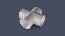 4 way pipe connector 3D Models | Page 1 | STLFinder