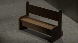 church bench 3d models | Page 1 | STLFinder