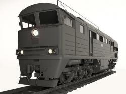 2te116 019 russian diesel train locomotive 3d models | Page 1 | STLFinder
