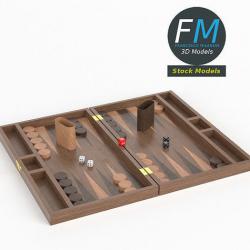 printable backgammon board 3d models 【 STLFinder