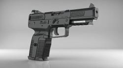 fn five seven 3d frame | Page 1 | STLFinder