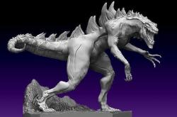 godzilla animated series female characters 3D Models | Page 1 | STLFinder