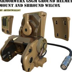 night vision helmet mount 3D Models | Page 1 | STLFinder
