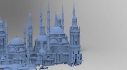 fantasy building cathedral monastery 3d models | Page 1 | STLFinder