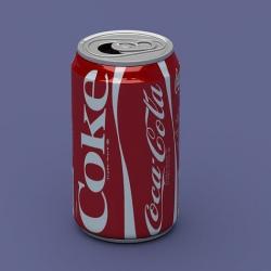 3d soda can model 【 STLFinder