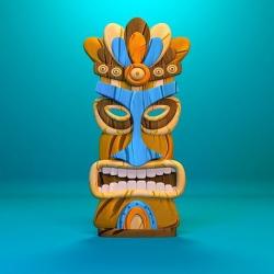 tiki mask cartoon 3D Models | Page 1 | STLFinder