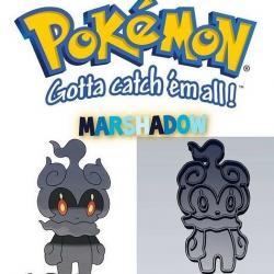 marshadow pokemon 3d models 【 STLFinder
