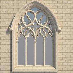 church gothic window 3D Models | Page 1 | STLFinder