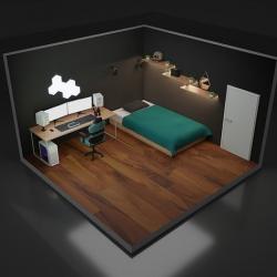 modern gaming room 3D Models | Page 1 | STLFinder