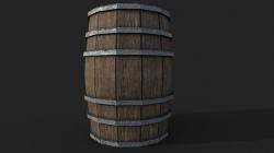 Low Poly Barrel 3D model | Page 1 | STLFinder