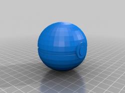 solid pokemon ball 3D Models | Page 1 | STLFinder