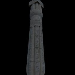 ancient egyptian column 3d models | Page 1 | STLFinder