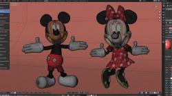 mickey and minnie printables 3d models | Page 1 | STLFinder