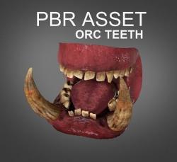 orc teeth 3d models 【 STLFinder