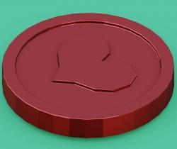coin heart 3d models | Page 1 | STLFinder