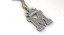 design m letter 3d models 【 STLFinder