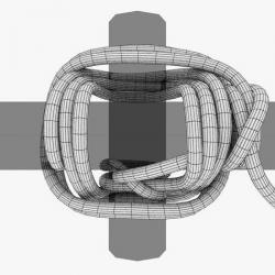 square lashing knot 3D Models | Page 1 | STLFinder