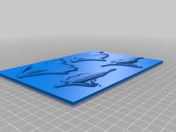 Darwin's Cladogram Tree with Finches 3D Models | Page 1 | STLFinder