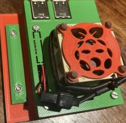 Raspberry pi Model B Case with 40mm Fan Mount 3D Models | Page 1 ...
