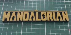 mandalorian text 3D Models | Page 1 | STLFinder