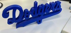 printable dodgers logo 3D Models | Page 1 | STLFinder