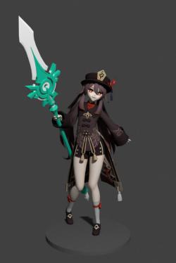 hu tao 3d model | Page 1 | STLFinder