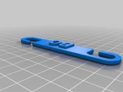 metal cable tags 3d models 【 STLFinder