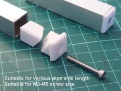square pipe caps 3D Models | Page 1 | STLFinder