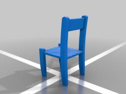 basic wooden chair 3D Models | Page 1 | STLFinder