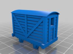 OO9 brake van with birdcage 3D Models | Page 1 | STLFinder