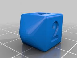 4 Sided Rollable Dice 3D Models | Page 1 | STLFinder