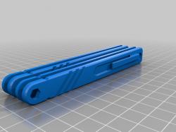 balisong with pocket clip 3d models 【 STLFinder