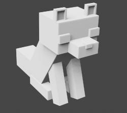 fox minecraft 3D Models | Page 1 | STLFinder