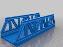 warren truss bridges 3d models 【 STLFinder