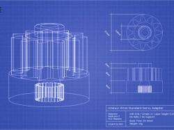 inmoov wrist gear standard servo mount 3D Models | Page 1 | STLFinder
