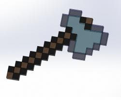 minecraft axe texture 3D Models | Page 1 | STLFinder