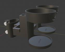 4 wheeler cup holder attachment 3D Models | Page 1 | STLFinder