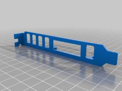 full height pcie bracket 3D Models | Page 1 | STLFinder