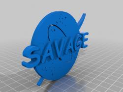 savage logo 3d models 【 STLFinder