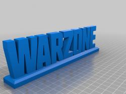 warzone logo 3D Models | Page 1 | STLFinder